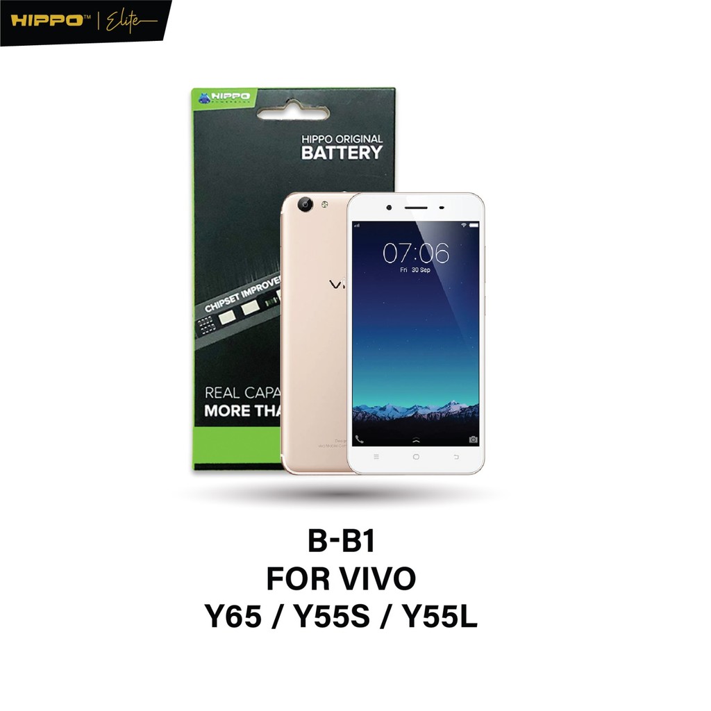 Jual Hippo Baterai VIVO B-B1 VIVO Y55 / Y55S / Y55L 2730mAh Battery ...
