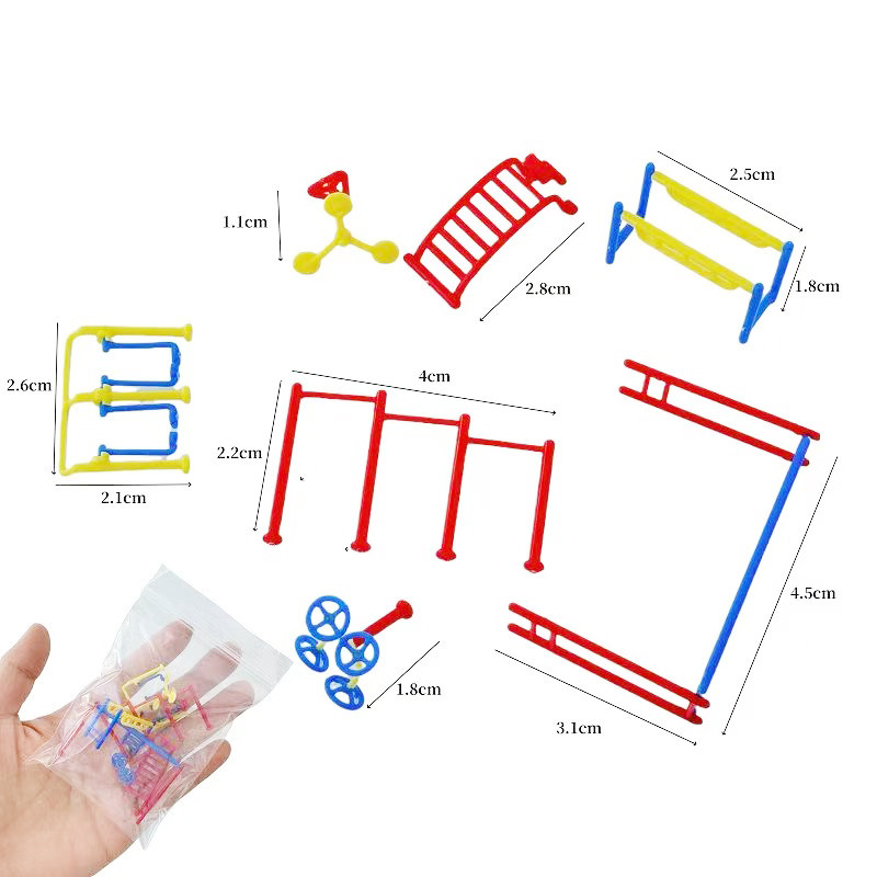 Jual Simulation children park layout model slide miniature fitness ...