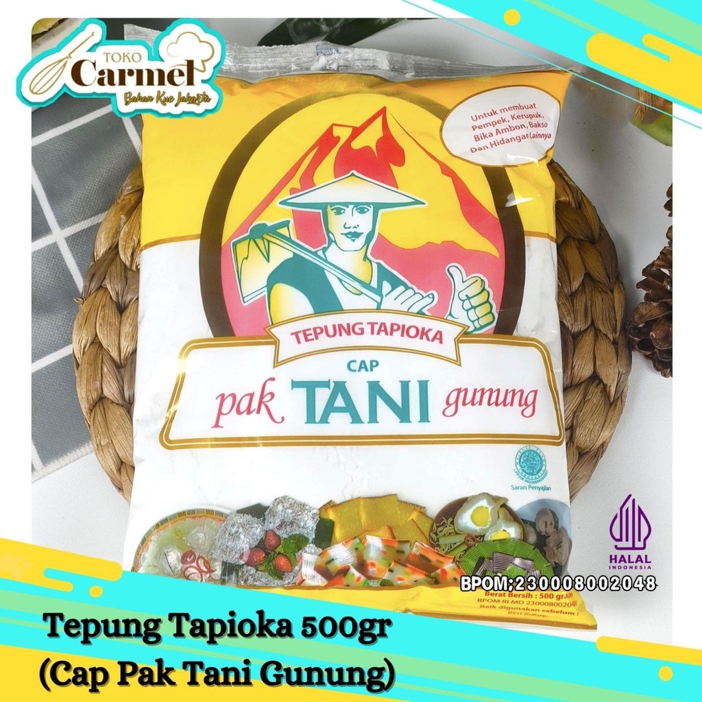 Jual Tepung Sagu Cap Pak Tani Gunung - 500gr | Shopee Indonesia