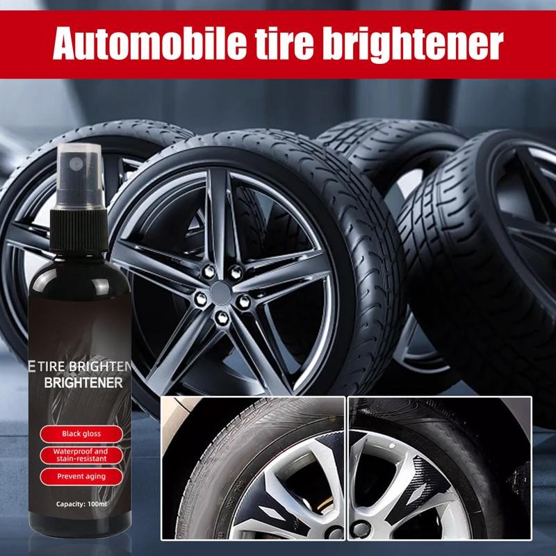Jual Tire Shine Spray 100ml High Shine Tire Spray Wheel Dressing ...