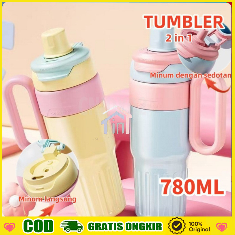 Jual 【COD】Tumblers Aesthetic Tumbler Tahan Panas Dingin 24 Jam Botol ...