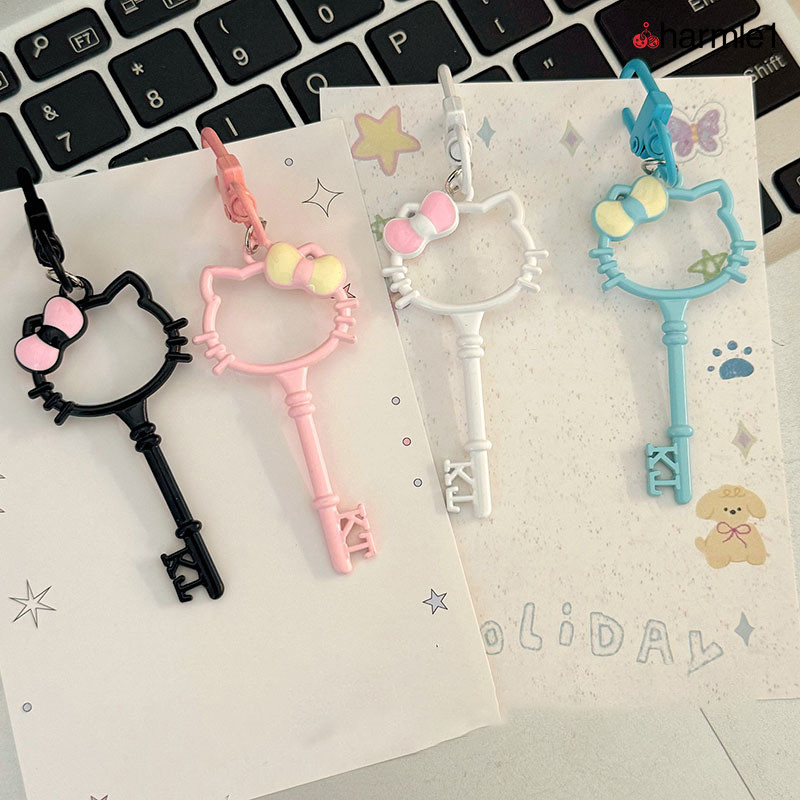 Jual COD ️Ktoon Key Kitty Liontin Macaron Warna Kunci Rantai Kunci ...