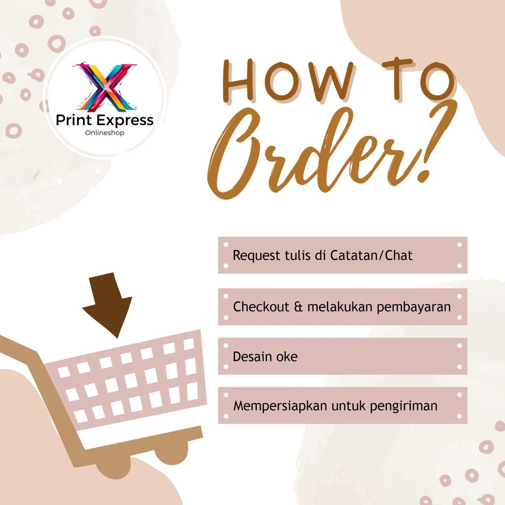 Jual Cetak Spanduk Brownies Coklat 60x160 Cm Bisa Rekues Free | Shopee ...