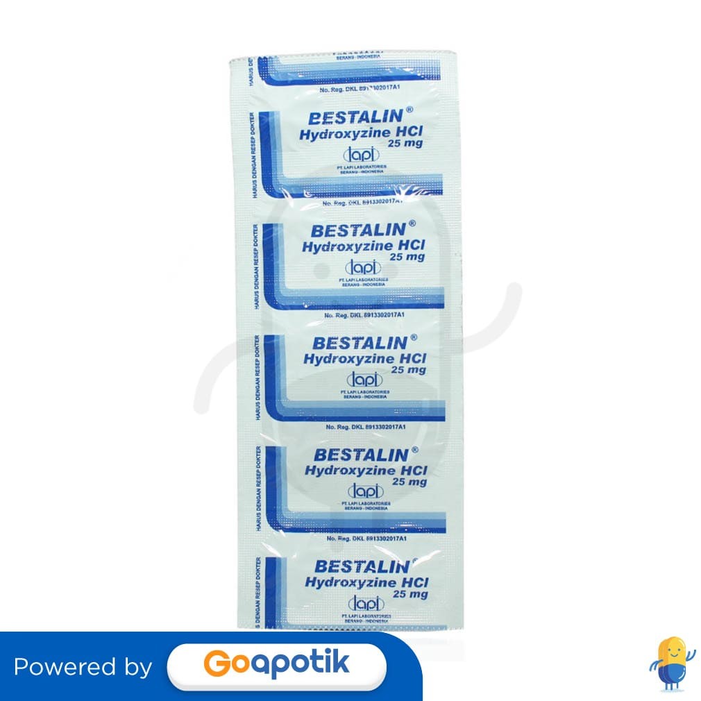 Jual Bestalin 25 Mg Strip 10 Tablet | Shopee Indonesia