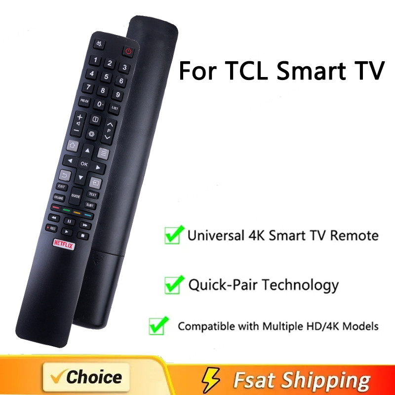 Jual Universal Replacement FOR TCL TV Remote Control RC802N For TCL ...