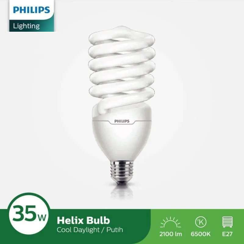 Jual Lampu Philips Helix 35W 35 Watt Putih E27 - Lampu Spiral Tornado 35 W (K) | Shopee Indonesia