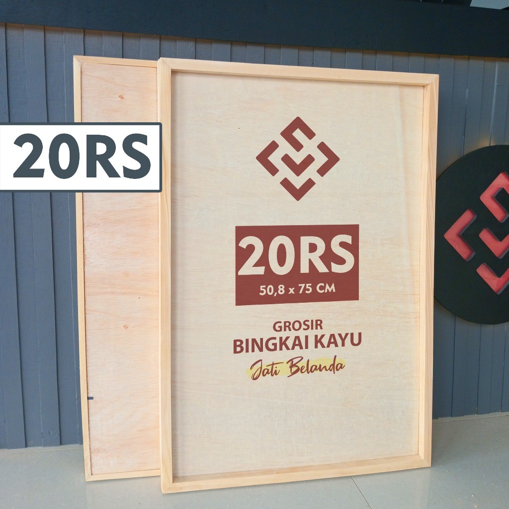 Jual Bingkai Foto Kayu 20RS Frame Foto Bingkai Kayu Ukuran 20RS 50,8 x ...