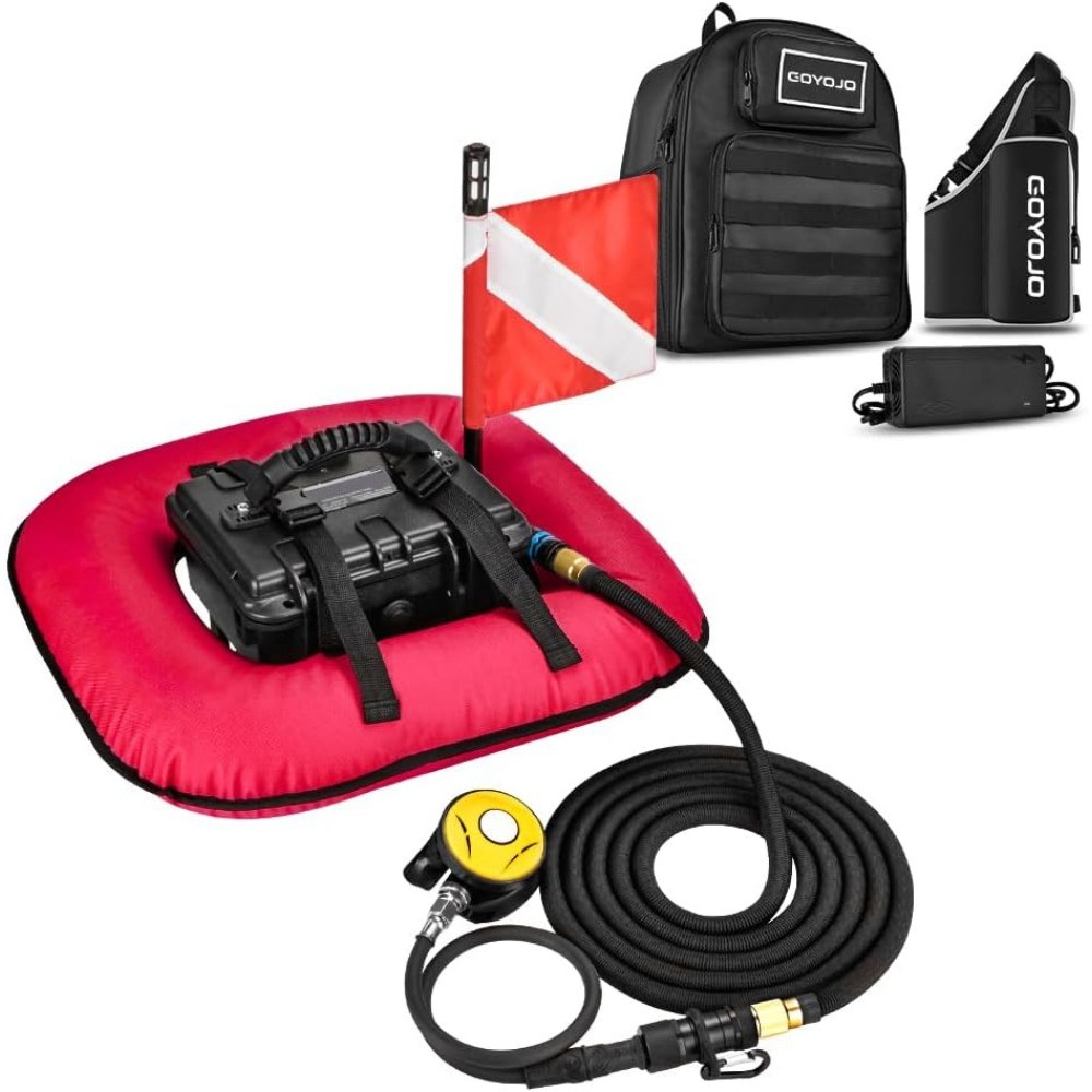 Jual Diving System Air Buddy Scuba Gear 70 Min Rechargeable Hookah ...