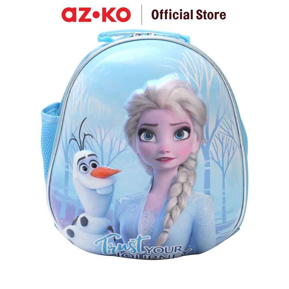 Jual AZKO Disney Tas Ransel Anak Hardshell Frozen Egg Shape - Biru Kids ...
