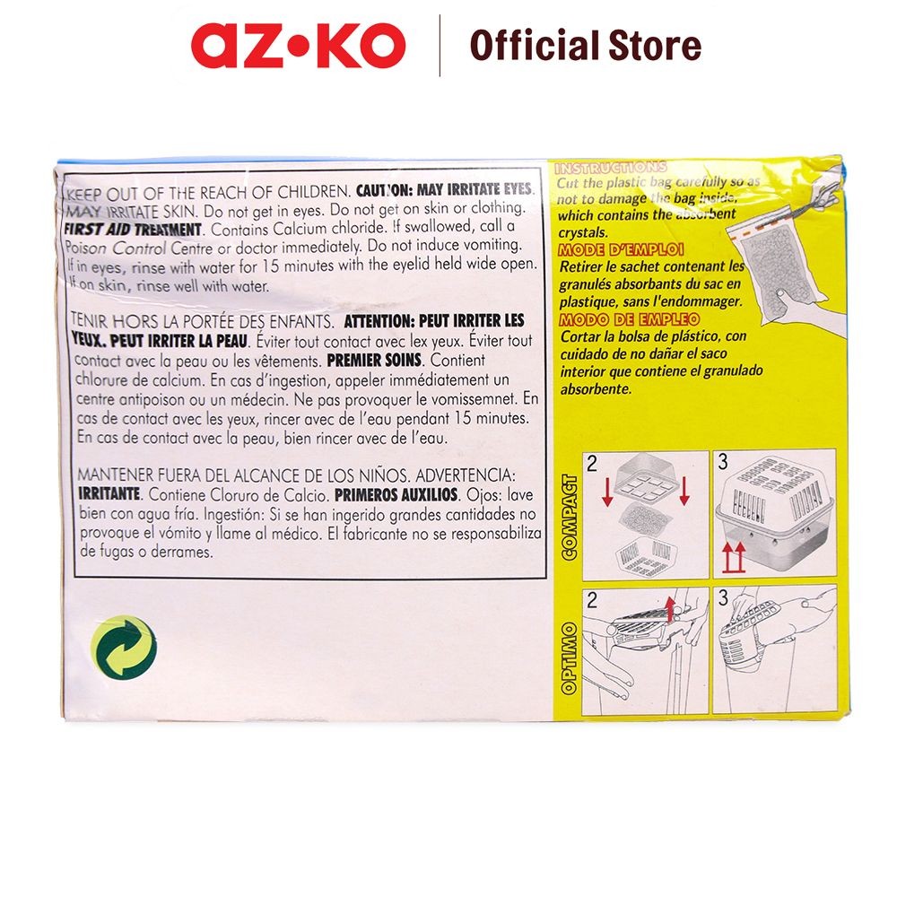 Jual AZKO Humdry 450 gr Refill Penyerap Lembab Tanpa Aroma Moisture ...