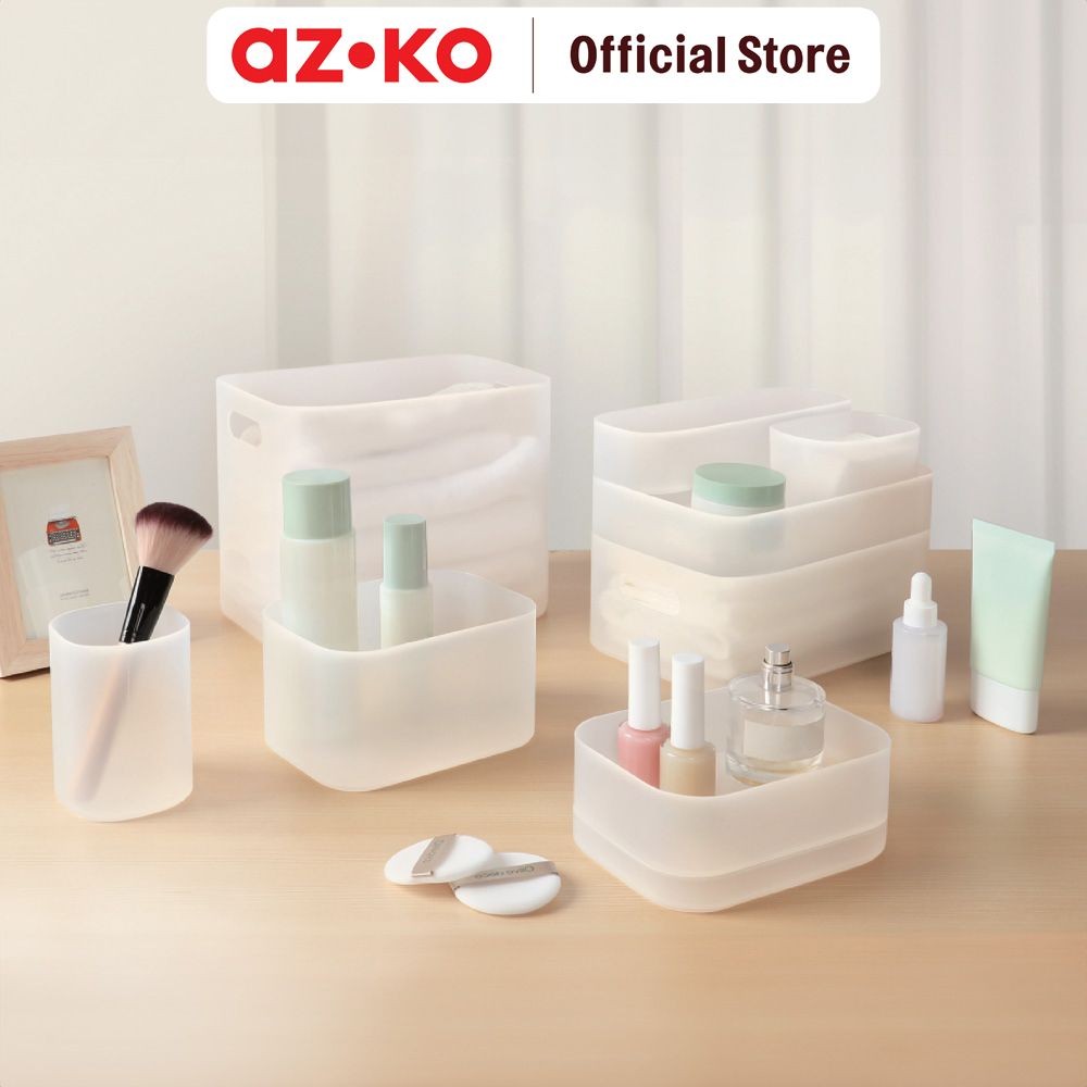 Jual AZKO Stora Kotak Penyimpanan Frosted Kotak Serbaguna Wadah Simpan ...
