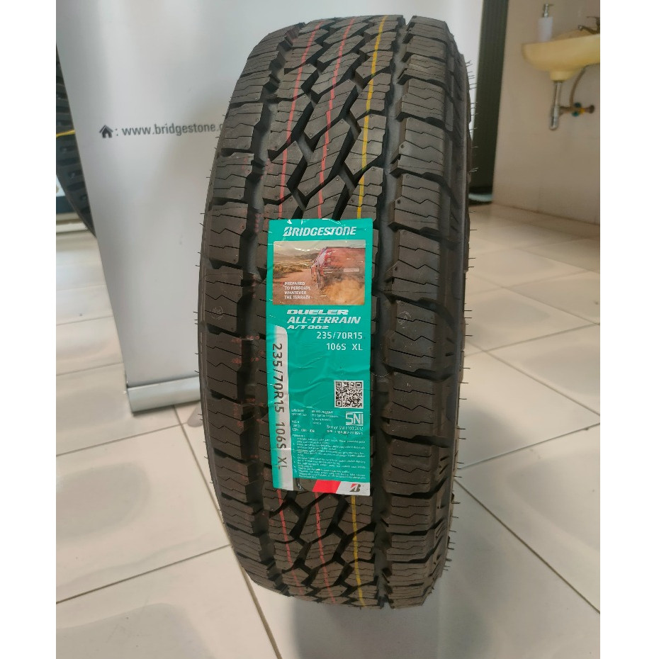 Jual Bridgestone DUELER AT002 Ukuran 235/70 R15 Ban Mobil TAFT Terano ...