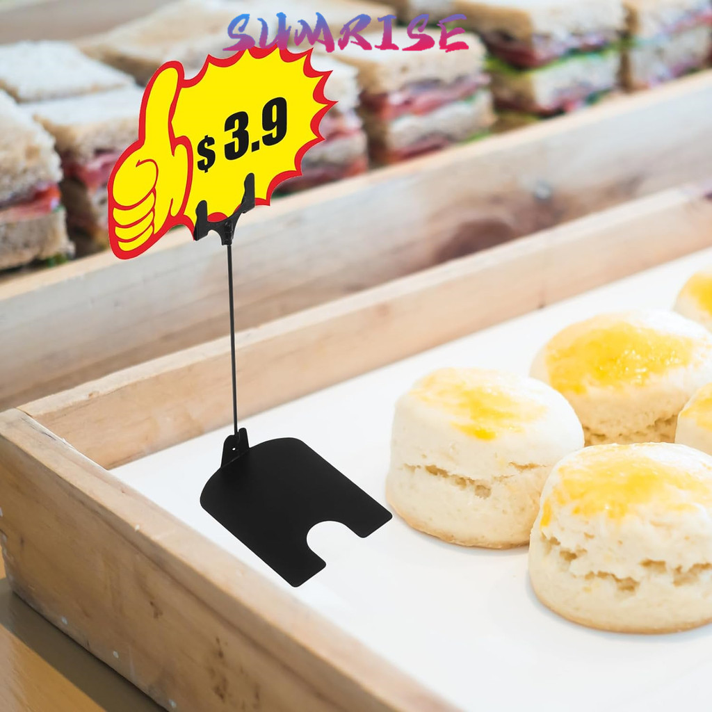 Jual 15cm Stand Card Holder Table Menu Stand Name Tag Holder Price Tag ...