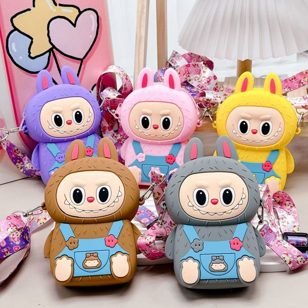 Jual Baby Kiddo's Tas Selempang Mini Labubu Sling Bag Anak-anak Laki ...