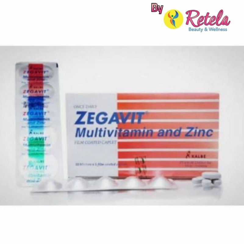 Jual ZEGAVIT 1 STRIP 5 TABLET/MULTIVITAMIN | Shopee Indonesia