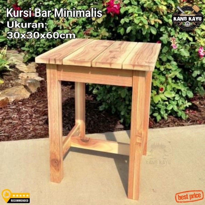 Jual Kursi bar stool serbaguna Kursi bar minimalis 30x30x60cm | Shopee Indonesia
