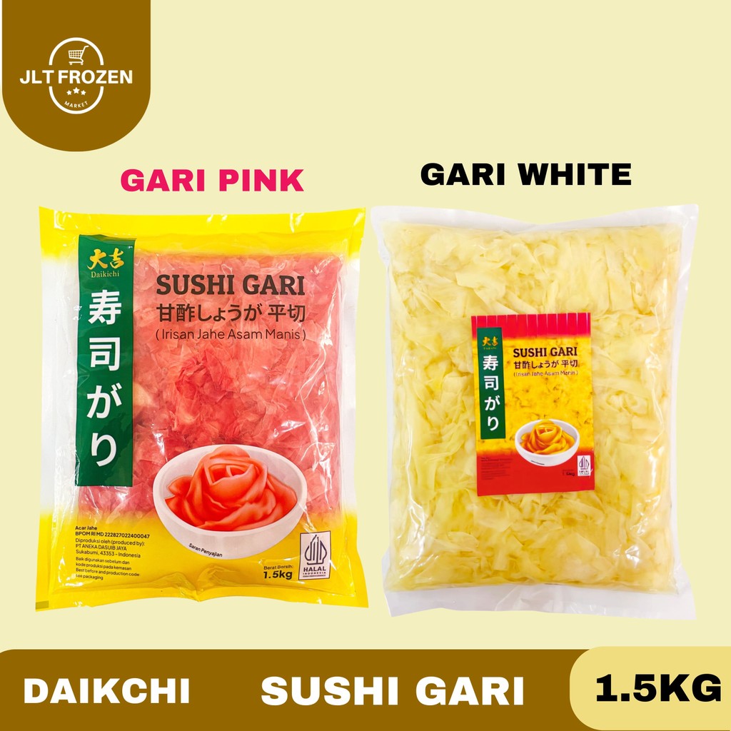 Jual DAIKICHI Sushi Gari / Gary / Irisan Jahe Asam Manis / Acar Jahe ...