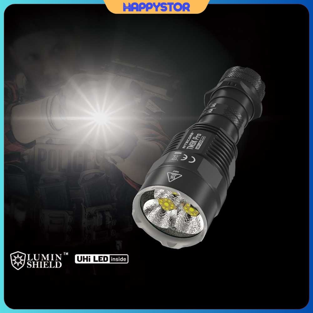 Jual NITECORE Senter LED Tactical Flashlight UHi 40 IP68 9900 Lumens ...
