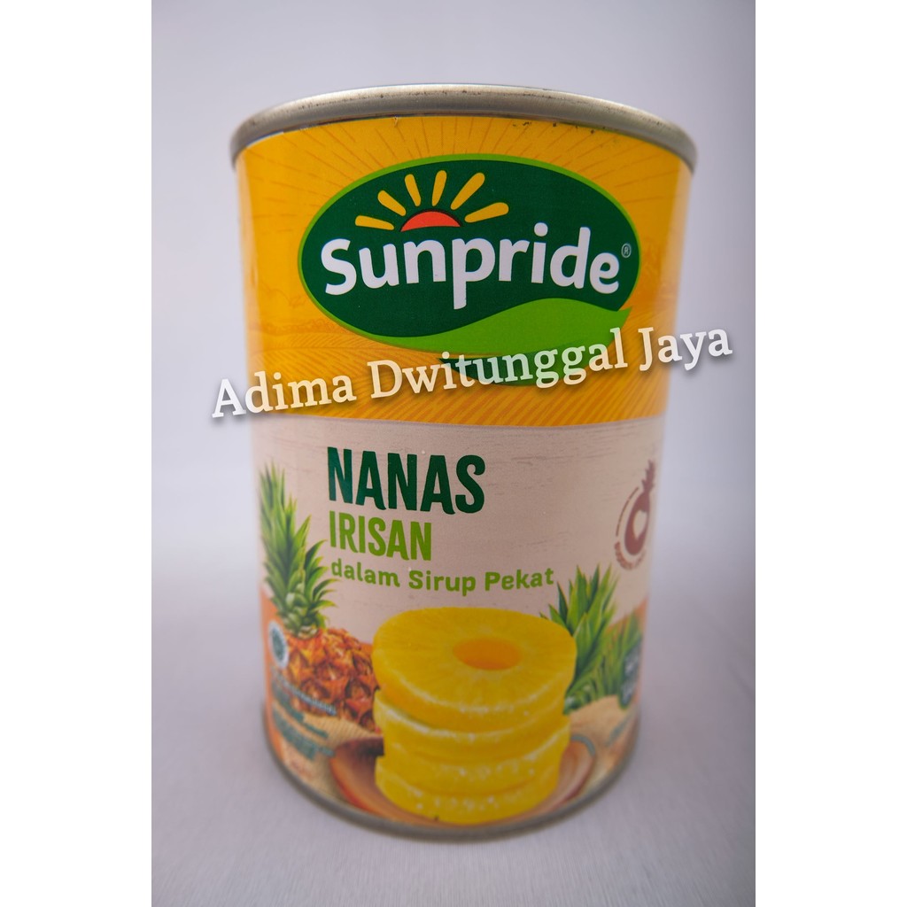 Jual Sunpride Pineapple Slice In Heavy Syrup / Nanas Irisan dalam Sirup ...