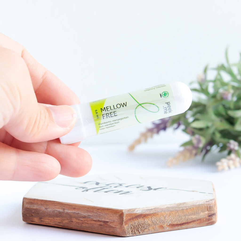 Jual Mellow Free Inhaler Essential Oil Relaksasi Stress - Peek Me ...
