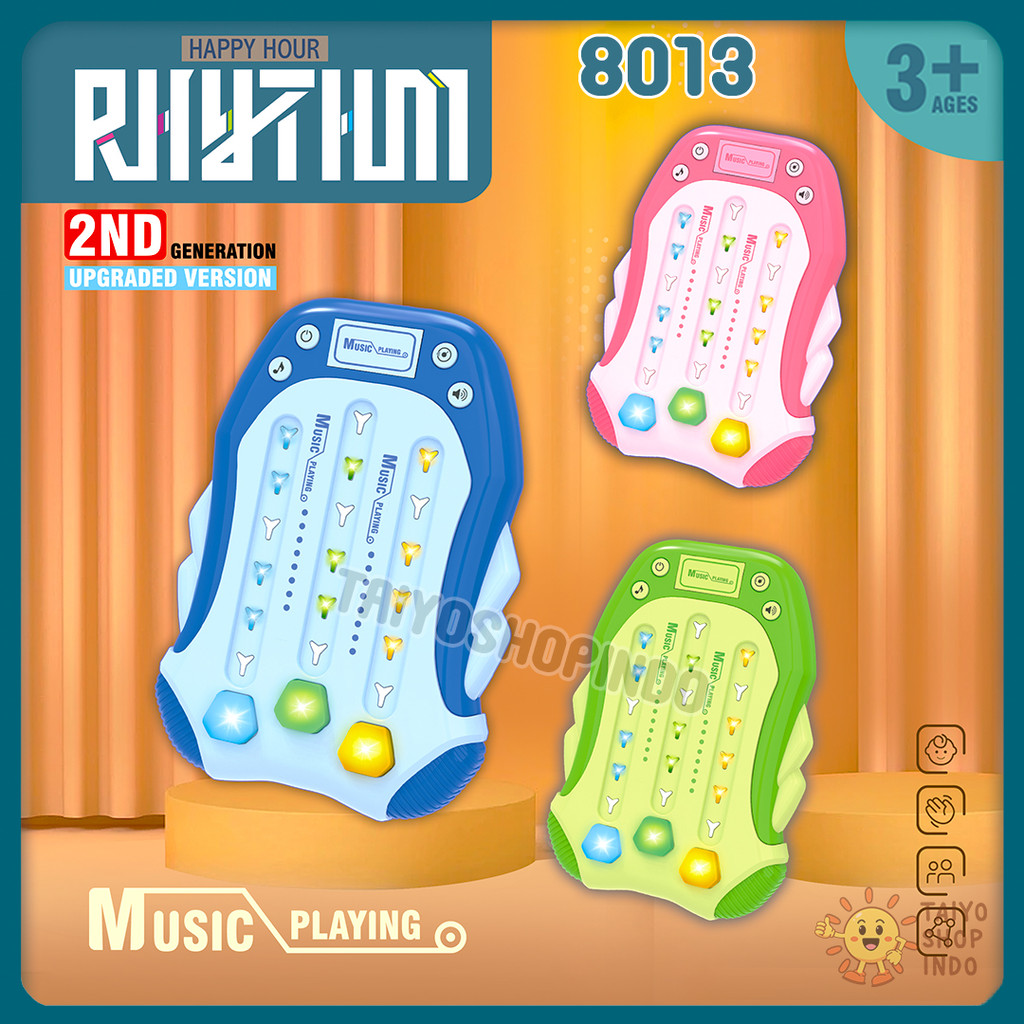 Jual TAIYO Quick Push Game Rhythme Rhythm Music Speed Plane Pesawat Pop ...