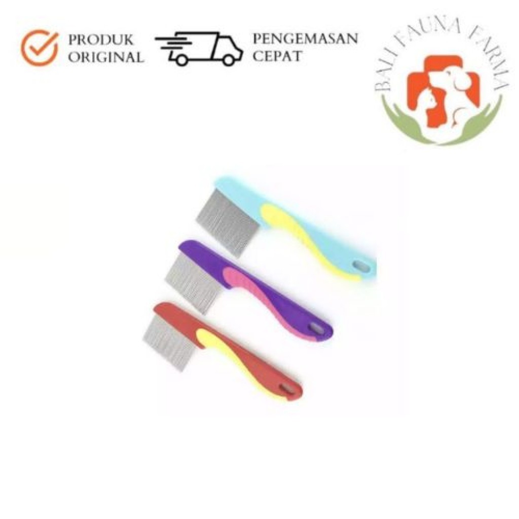 Jual Sisir Kutu Hewan Kucing Anjing Kelinci | Shopee Indonesia