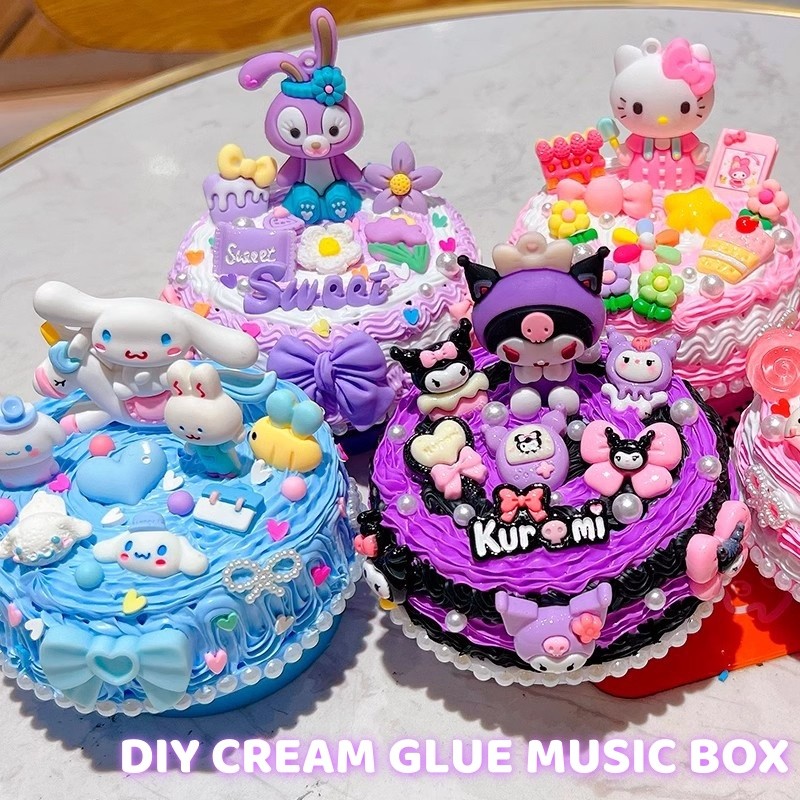 Jual DIY Deco Cream Kit/DIY Kotak Musik Music Box/Kotak musik dekoratif ...