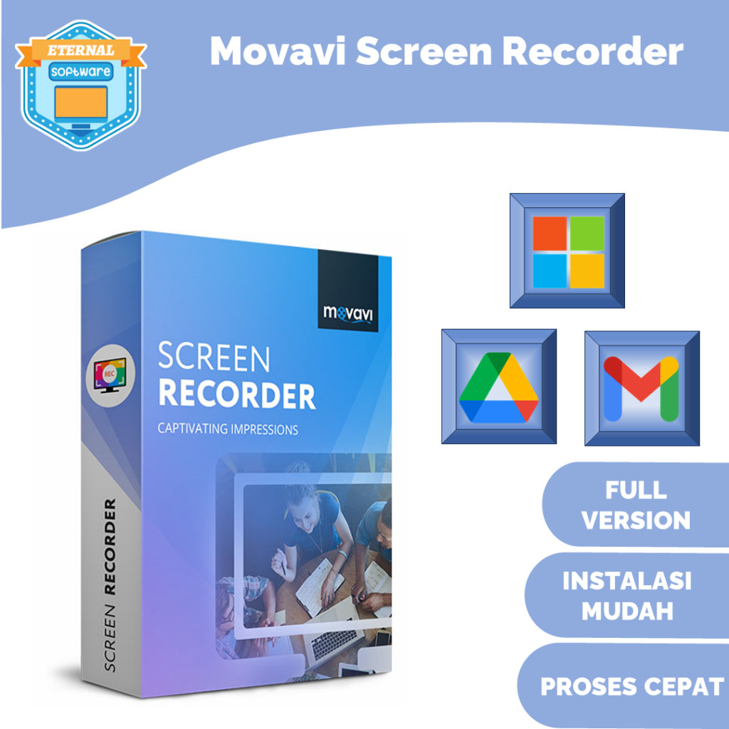 Jual MOVAVI SCREEN RECORDER Pro | Software Recording Perekam Layar ...
