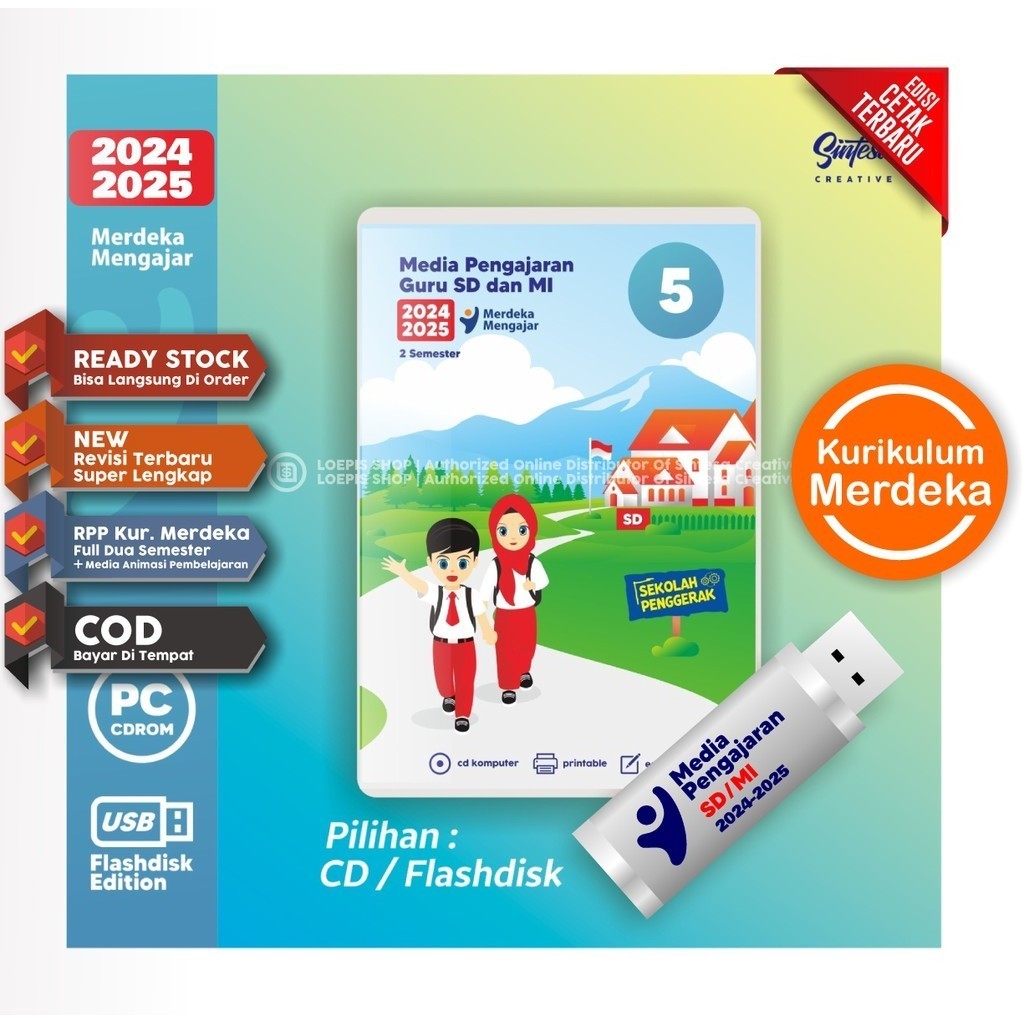 Jual CD/FD RPP MODUL AJAR KURIKULUM MERDEKA SD/MI KELAS 5 REVISI TERBARU CP 032 TA 2024-2025 ...
