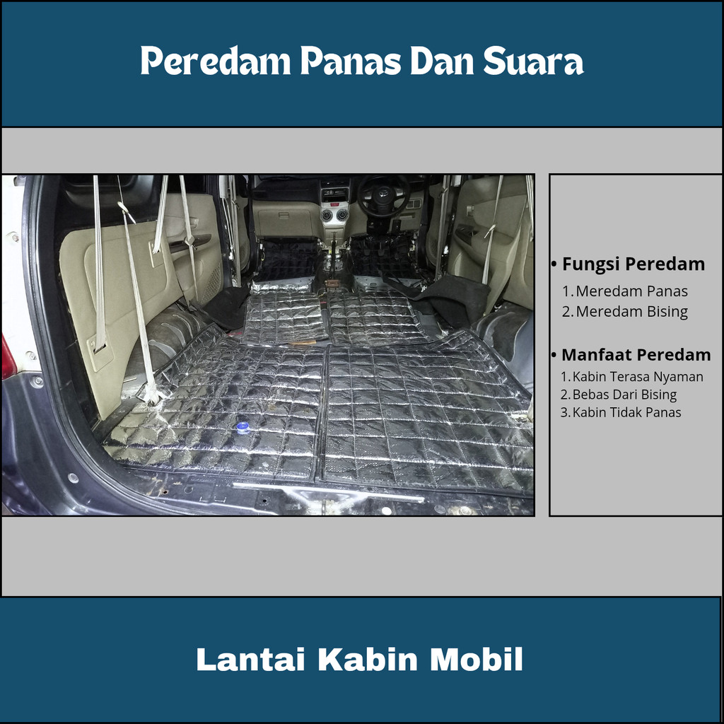 Jual Peredam Karpet Lantai Dasar Kabin Mobil SUZUKI SIDEKICK | Shopee ...