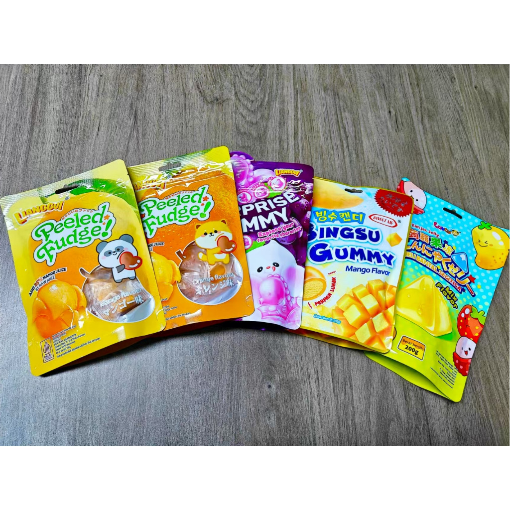 Jual [Hampers Candy/Gift]Lianggui Halal Permen Jelly Lunak Peeled Fudge ...
