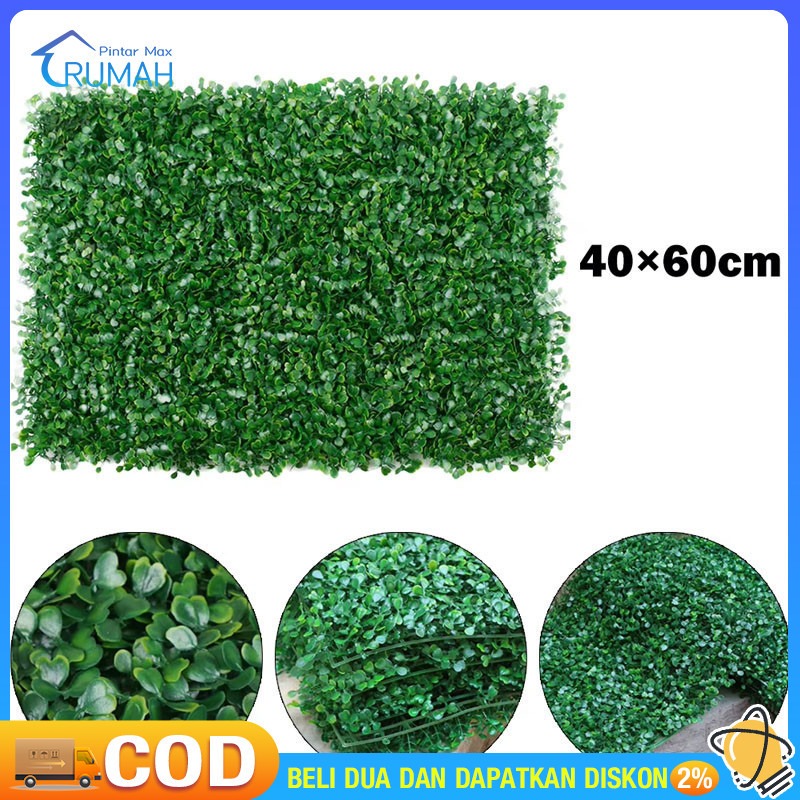 Jual Rumput Dolar Sintetis 60cmx40cm Rumput Buatan Plastik Rumput ...