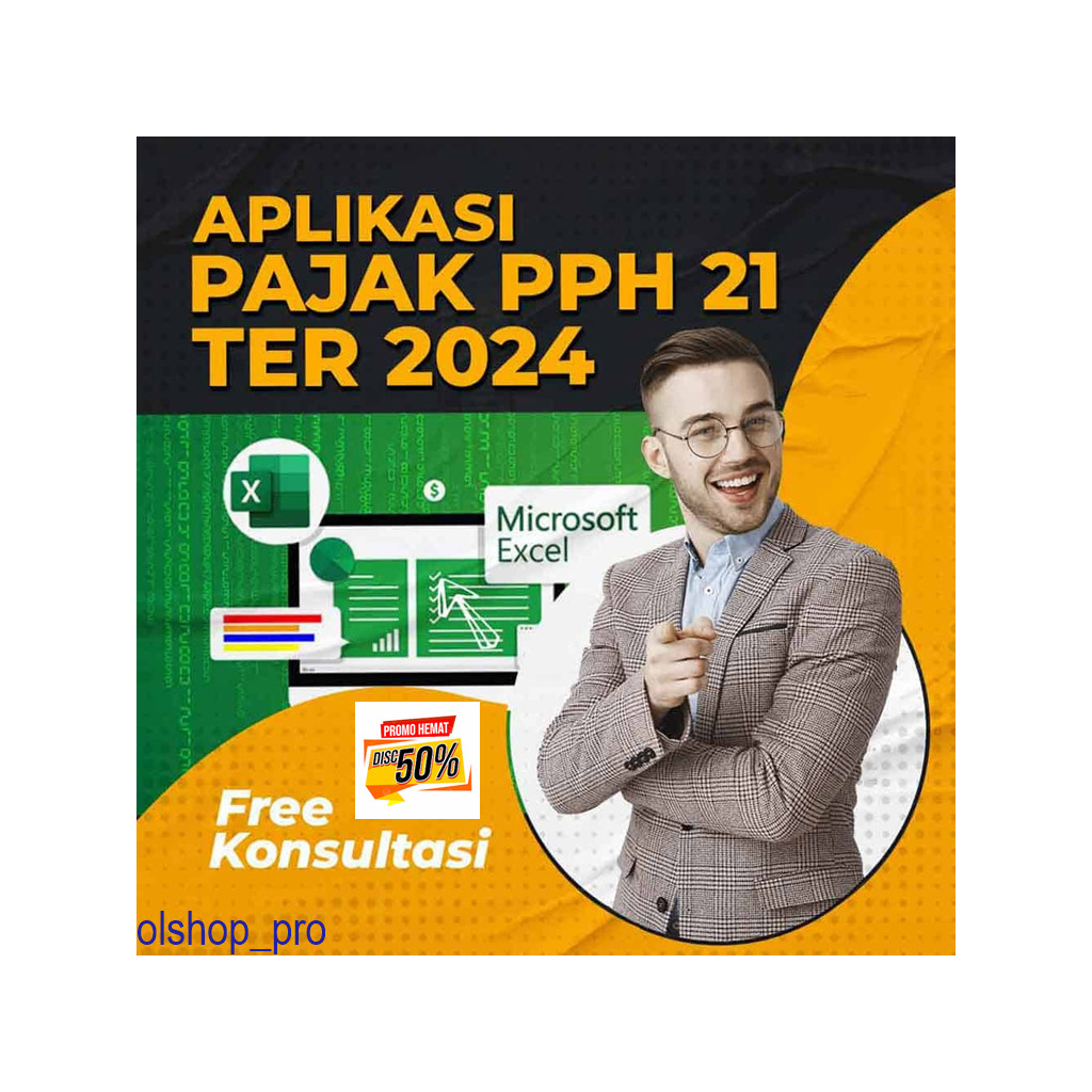 Jual APLIKASI PENGHITUNGAN PPh Ps. 21 TER 2024 (PP 58 2023) TERBARU ...