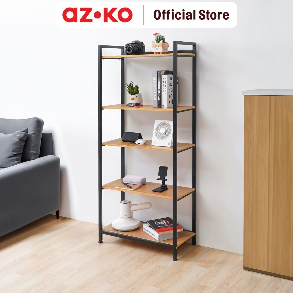 Jual AZKO Masterspace 60x35x122 cm Rak 5 Tingkat - Hitam Organizer ...