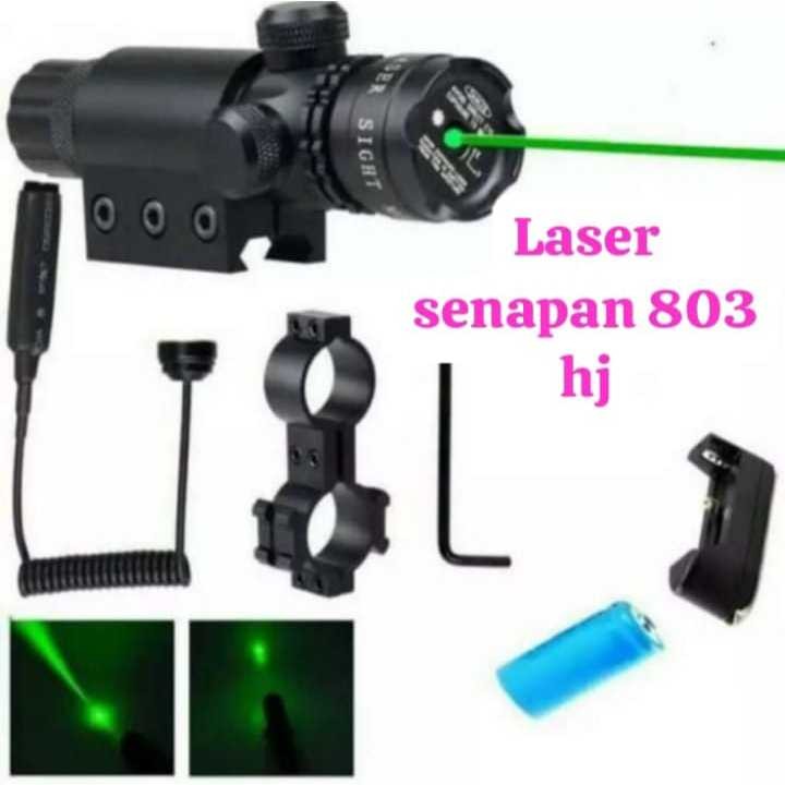 Jual Laser Jarak Jauh Untuk malam & siang laser scope Laser Hijau ...