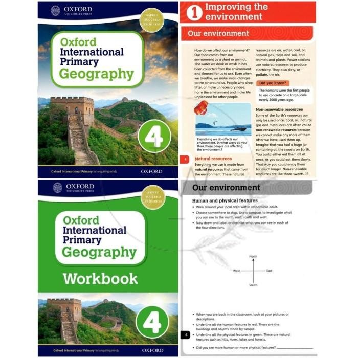 Jual Oxford International Primary Geography 1 2 3 4 5 6 Student’s Book & Workbook | FiIe Buku ...