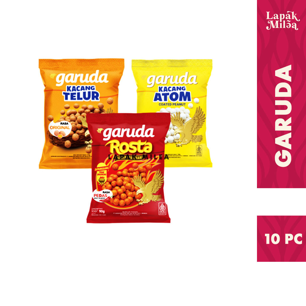 Jual Kacang Garuda - Kacang Telur Garuda Rosta Pilus isi 10 pc | Shopee ...