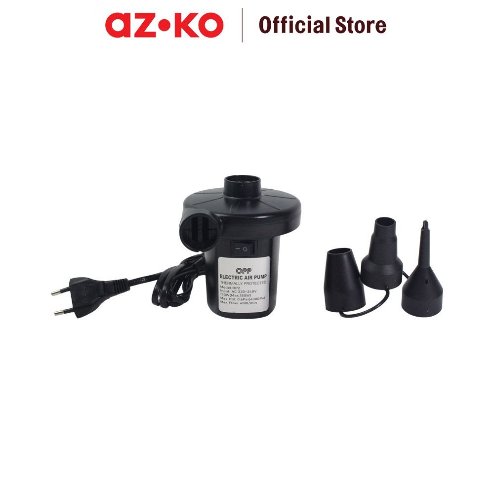 Jual AZKO Opp Pompa Angin Elektrik Dengan 3 Tipe Inflating Connector ...