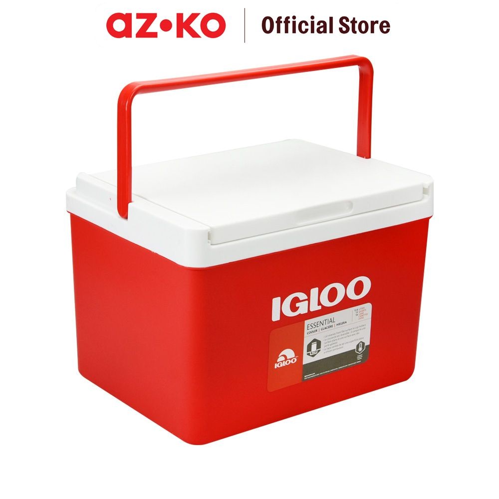 Jual AZKO Igloo 12.8 ltr Essential Cooler Box - Merah Boks Pendingin ...