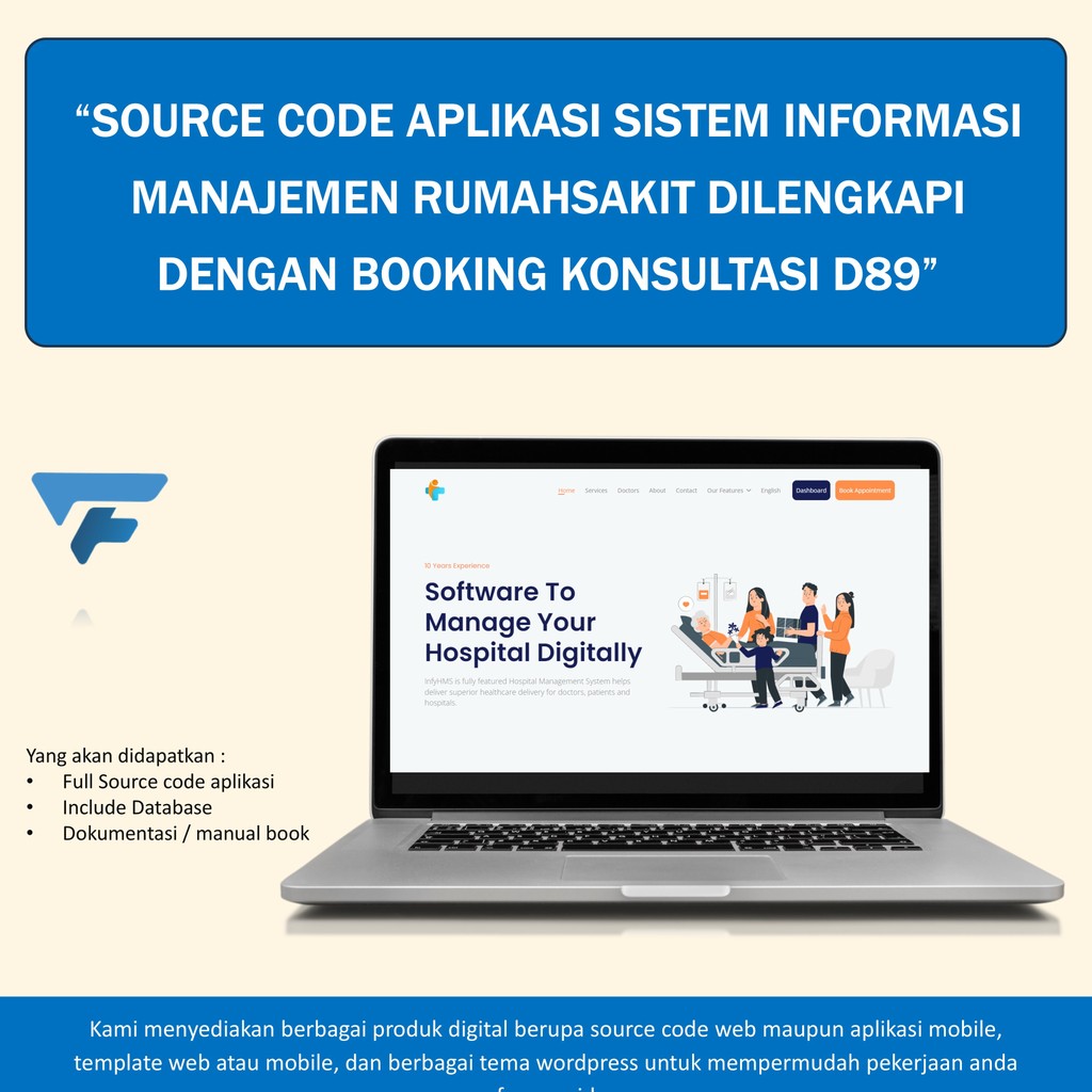 Jual SOURCE CODE APLIKASI SISTEM INFORMASI MANAJEMEN RUMAHSAKIT ...