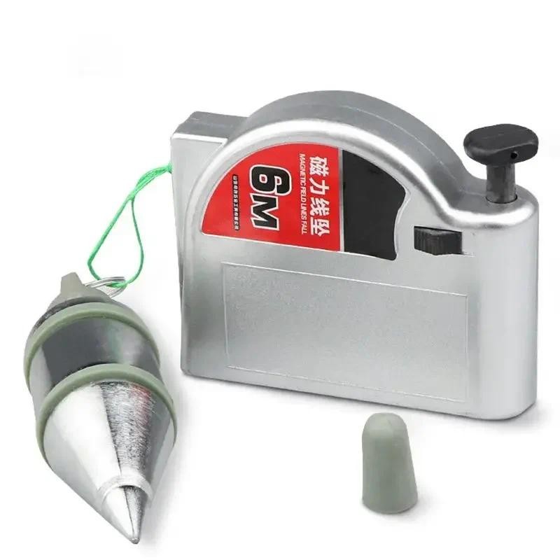 Jual Plumb Bob Setter, 320g Magnetic Plumb Bobs, 6 Meters Retractable ...
