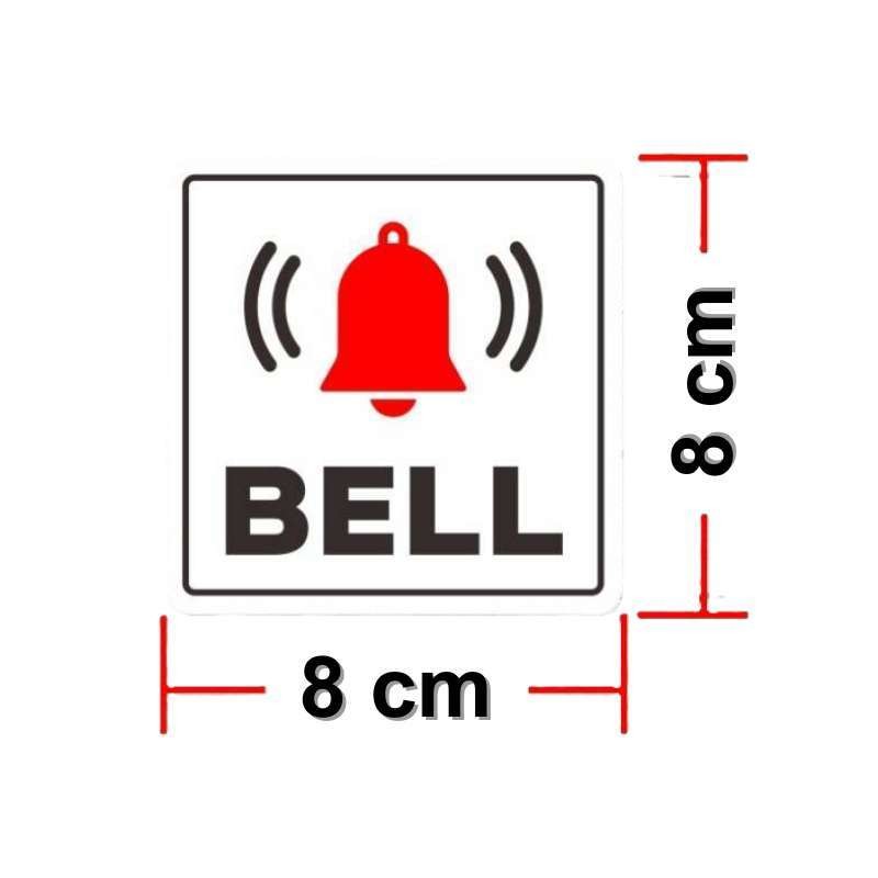 Jual Sticker Label BELL Stiker 8 x 8 cm | Shopee Indonesia