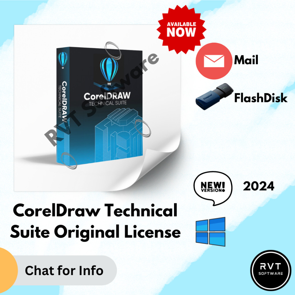 Jual CorelDraw Technical Suite 2024 Original License Lifetime | Shopee Indonesia