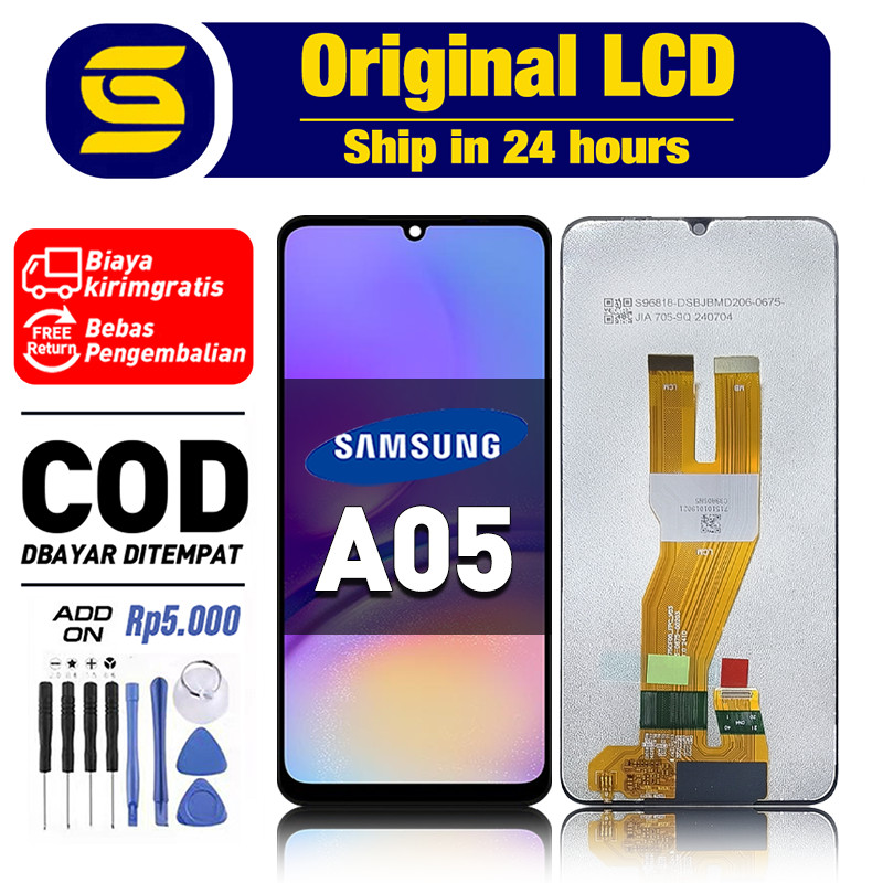 Jual LCD Samsung A05 Original Fullset Touchscreen asli Ori Compatible ...