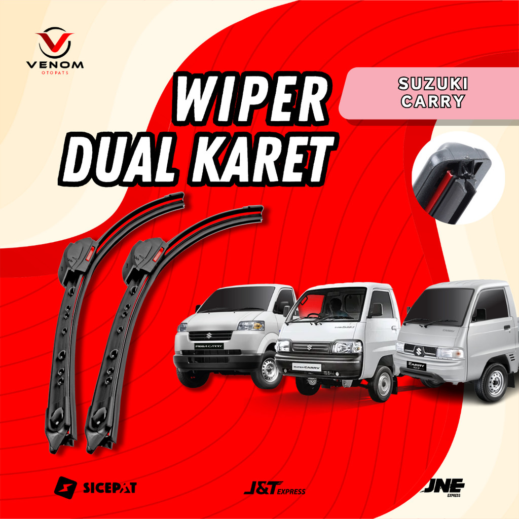 Jual 1 SET (2 PCS) Wiper Dual Blade - Suzuki Carry Futura / New Carry ...