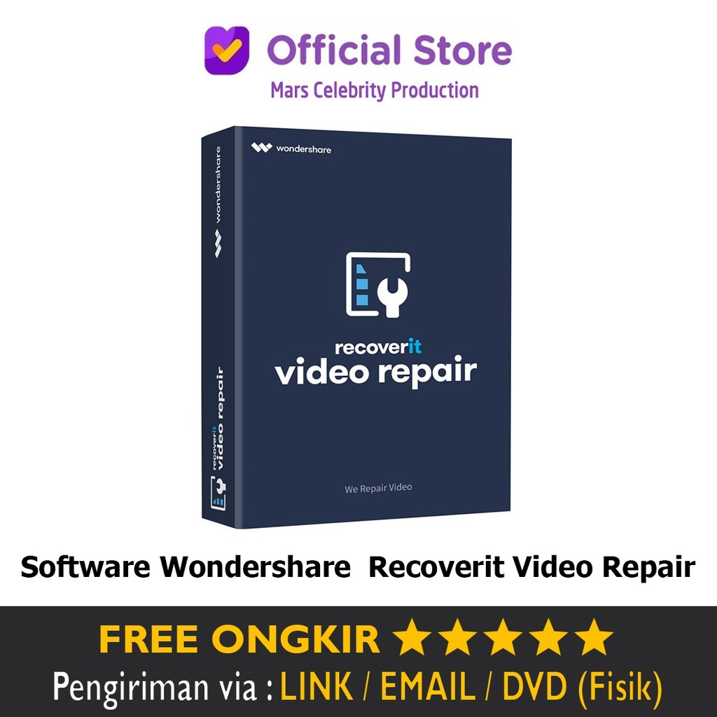 Jual Software Wondershare Recoverit Video Repair Full Version Windows MAC OS Terbaru | Shopee ...