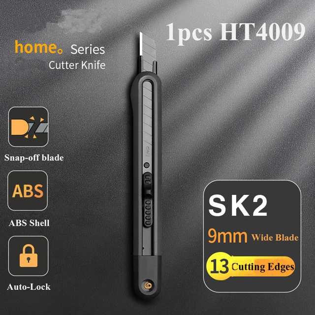 Jual harga turun Februari Deli Pisau Cutter Auto Lock Snap Off Blade 13 ...