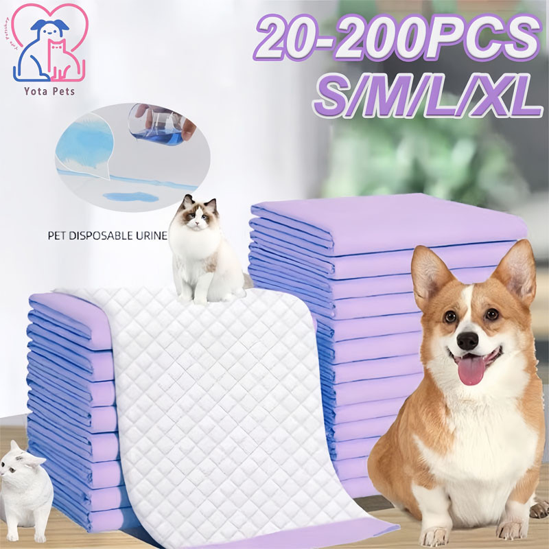 Jual 100PCS Pad Pipis Kucing Dog Pee Pad Popok Sekali Pakai Alas Pipis ...