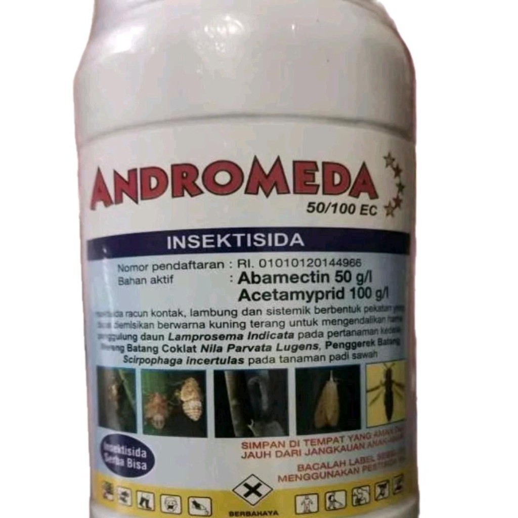 Jual Andromeda 50/100 EC 250ml Abamektin Acetamyprid Insek Serbaguna ...