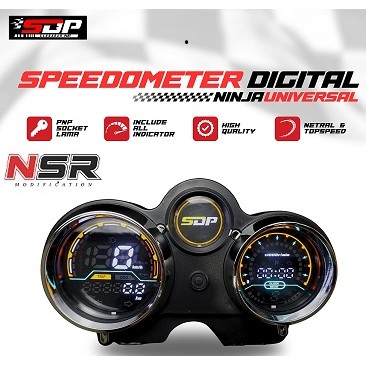 Jual SPEEDOMETER SDP NINJA DIGITAL Spido Ninja Ss GEN 2 DIGITAL Ninja R ...
